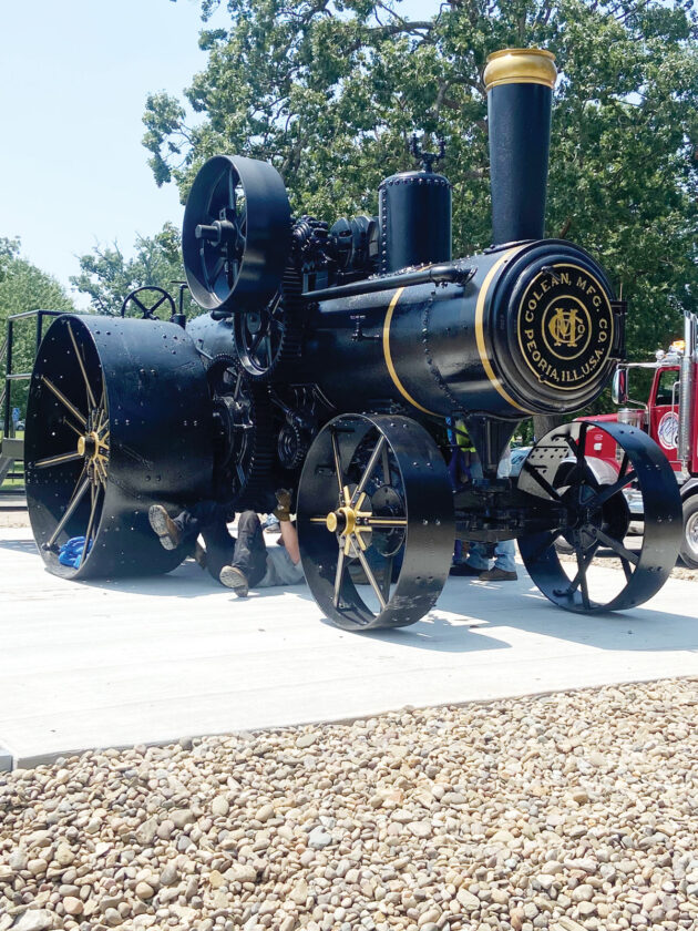 1908 steam tractor returned to City Park | News, Sports, Jobs - News ...